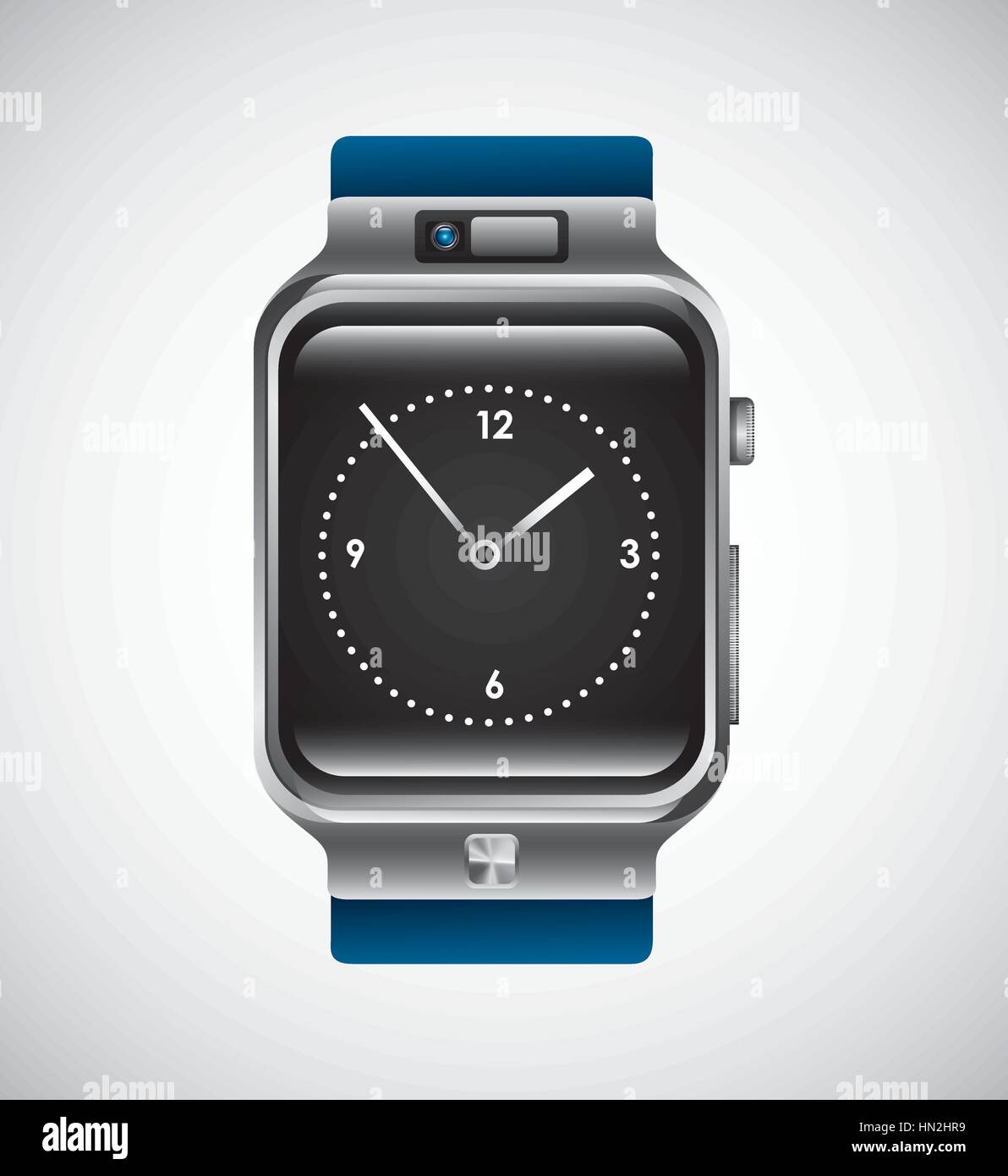 watch icon over white background. colorful design. vector illustration ...