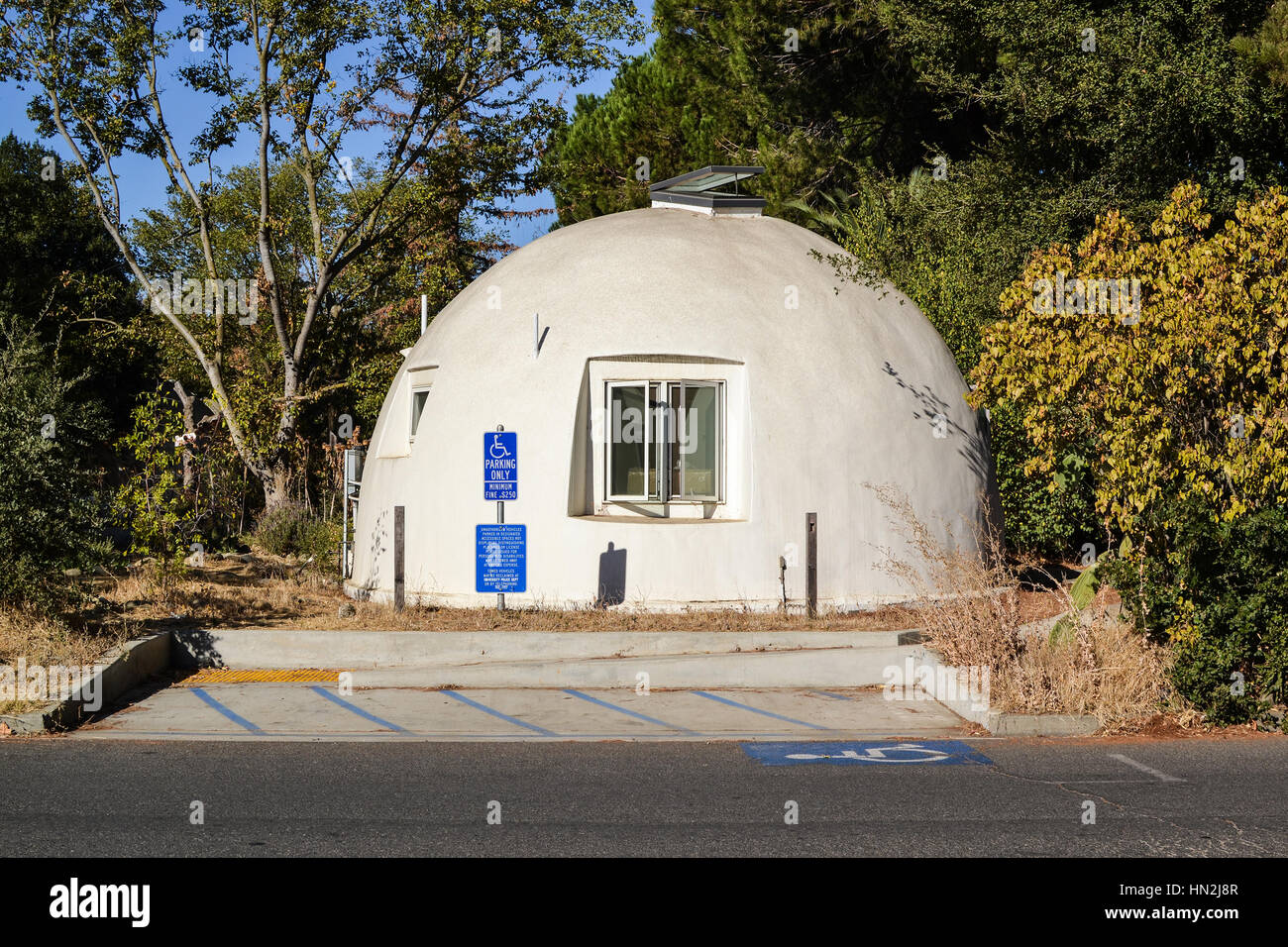 Davis, California, USA, 1 October 2016. The Domes at Baggins End. The ...