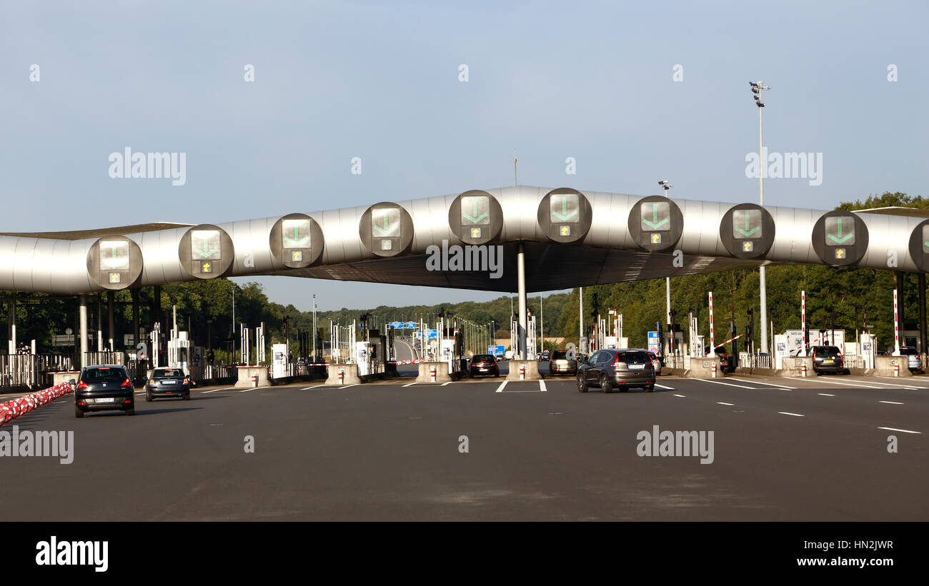 French toll booth hi-res stock photography and images - Alamy