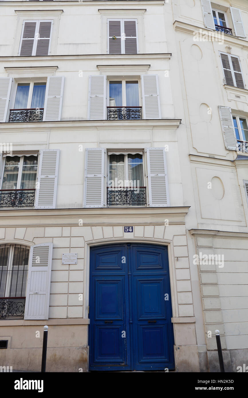 Montmatre home of van gogh hi-res stock photography and images - Alamy