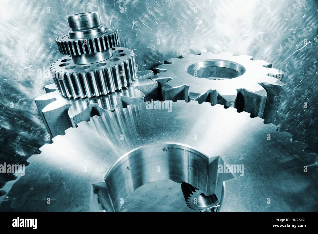 Large gears with ball bearings Stock Photo - Alamy