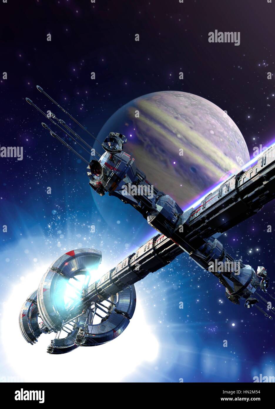 Deep space craft hi-res stock photography and images - Alamy