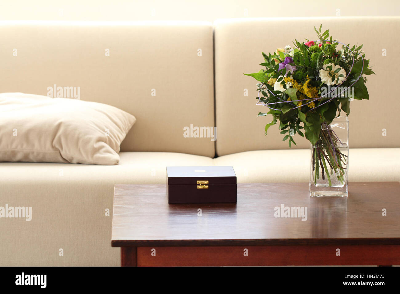 living room table Stock Photo - Alamy