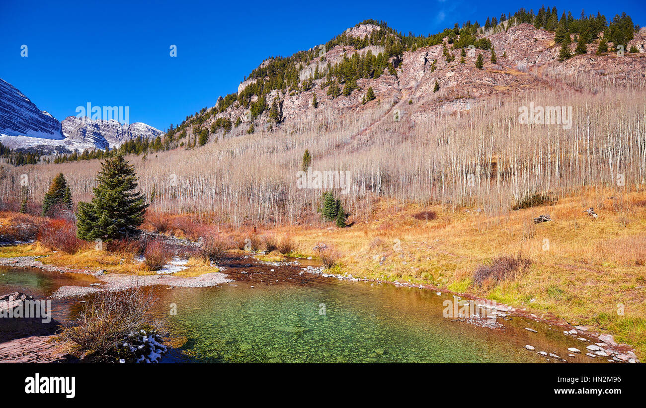 Aspen landscape hi-res stock photography and images - Alamy