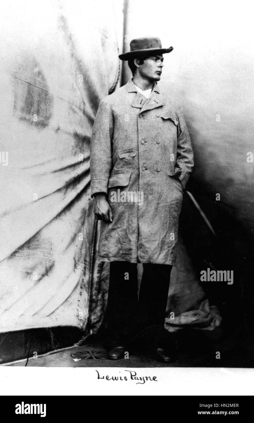 Photograph by alexander gardner portrait of lewis payne hi-res stock ...