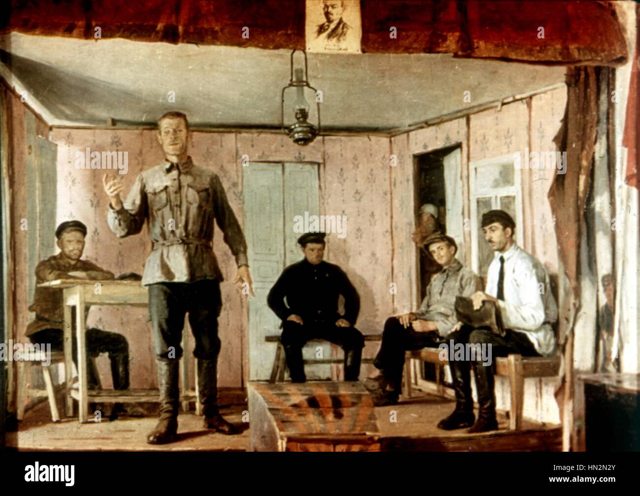 Yefim Cheptsov Russian school In the Village 1924 Oil on canvas Private ...