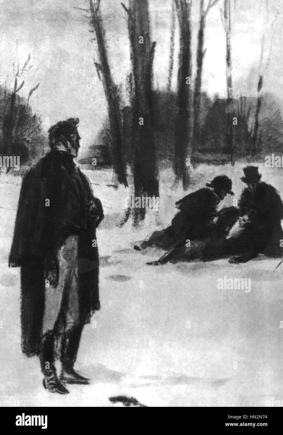 Alexander Pushkin Black and White Stock Photos & Images - Alamy