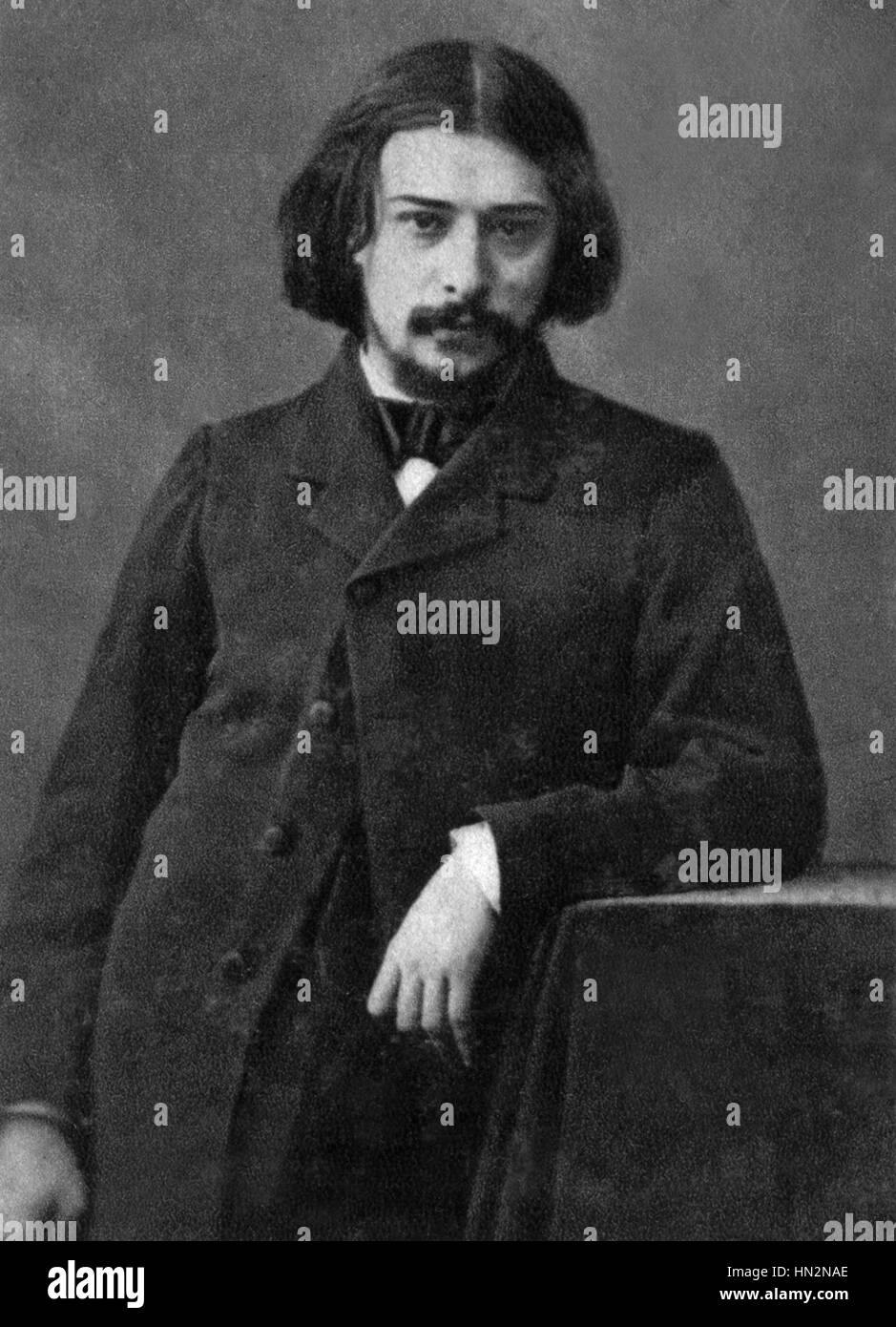 Alphonse Daudet French Writer 1840 1897 Stock Photos & Alphonse Daudet ...