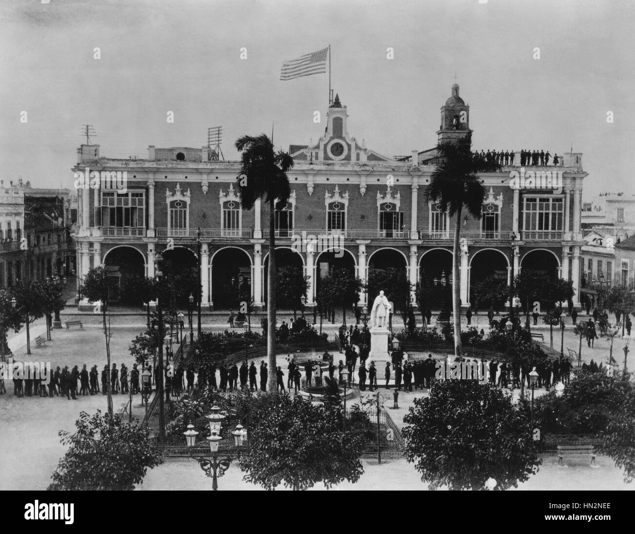 Havana palace Black and White Stock Photos & Images - Alamy