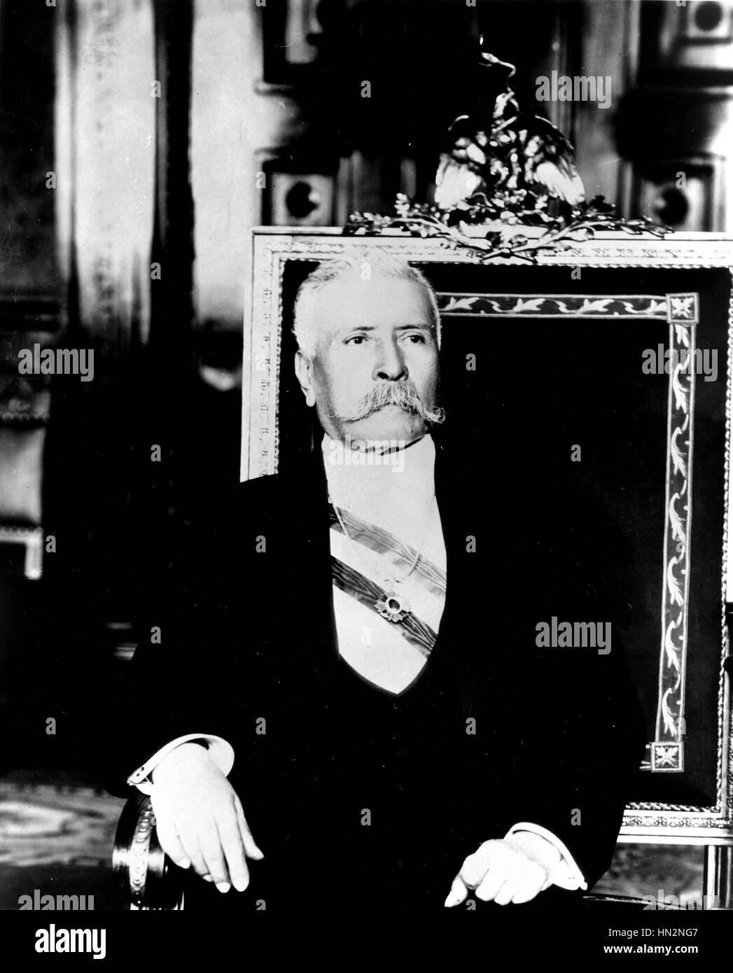 President porfirio diaz Black and White Stock Photos & Images - Alamy