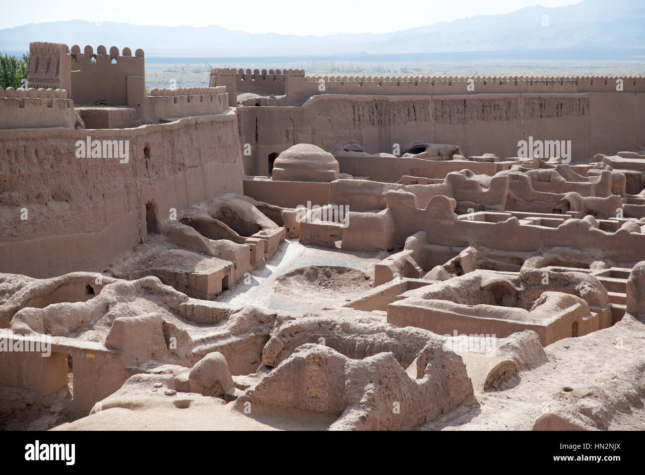 Rayen Castle, Rayen, Iran Stock Photo - Alamy