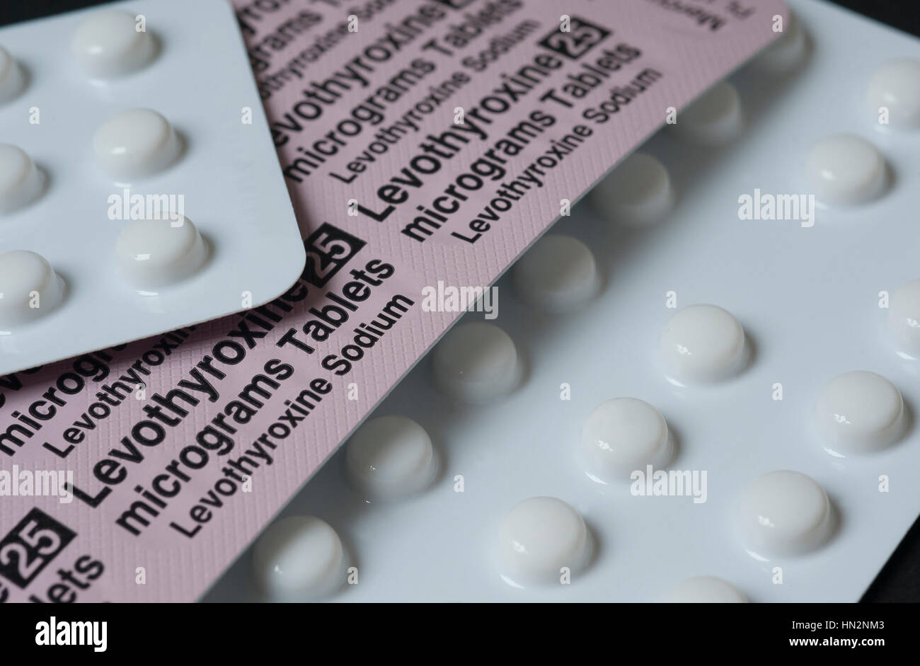 Levothyroxine tablets, thyroxin, pharmaceutical prescription drugs in ...
