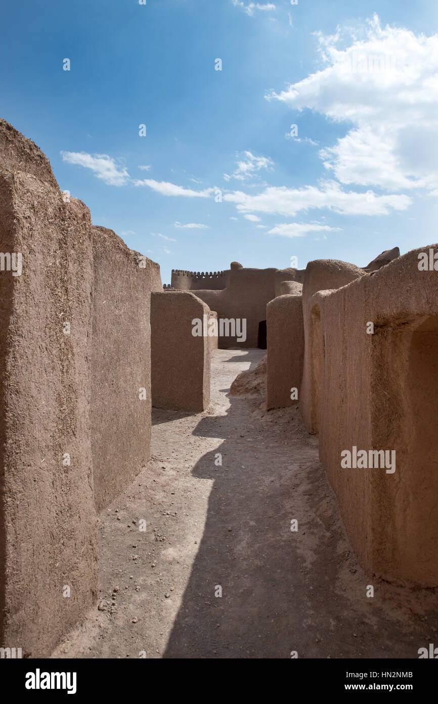Rayen Castle, Rayen, Iran Stock Photo - Alamy