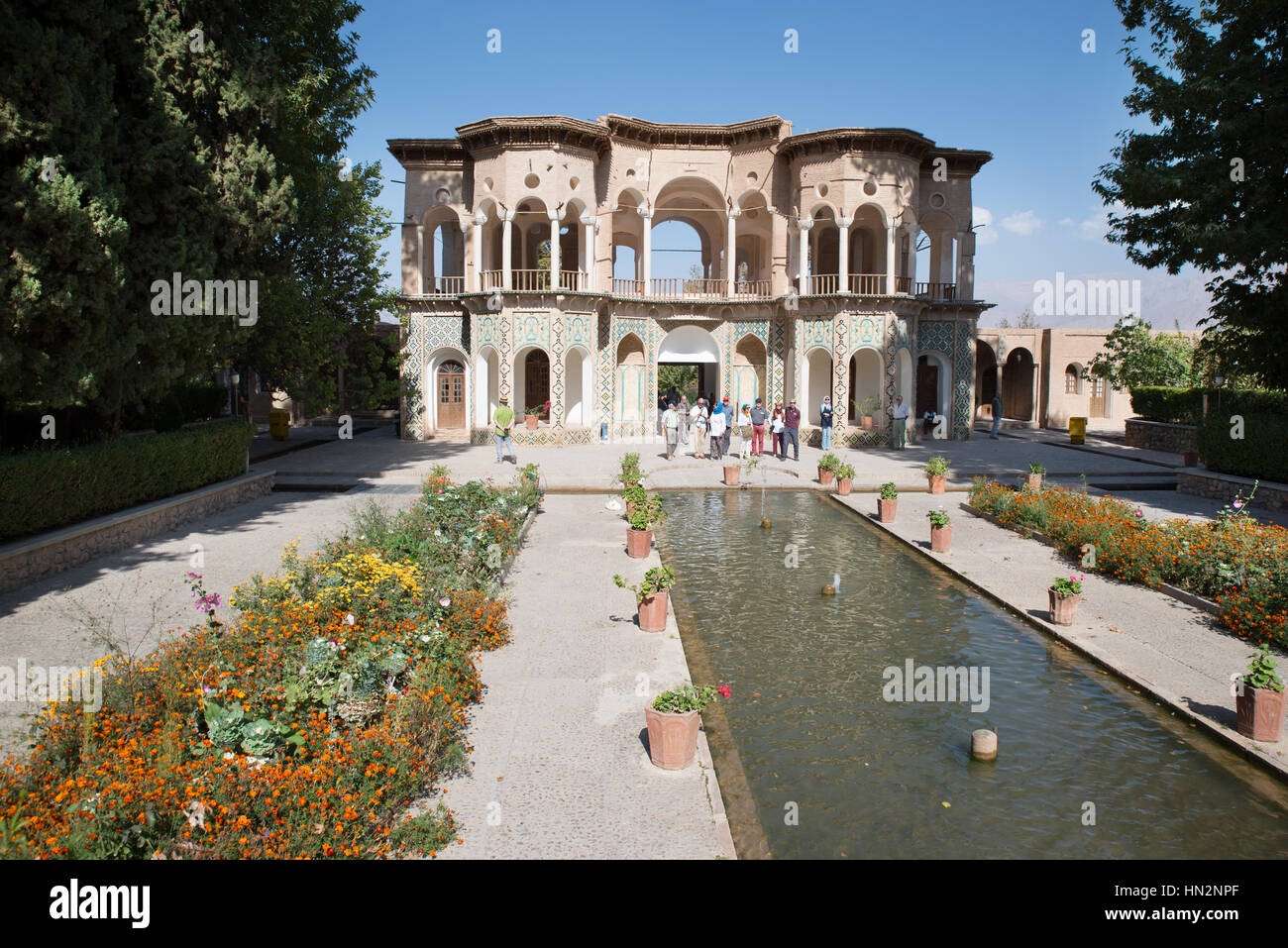 Shazdeh Persian Gardens, Mahan, Iran Stock Photo - Alamy