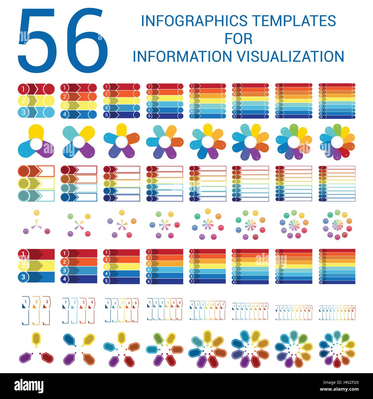 Circular diagram 5 steps hi-res stock photography and images - Alamy