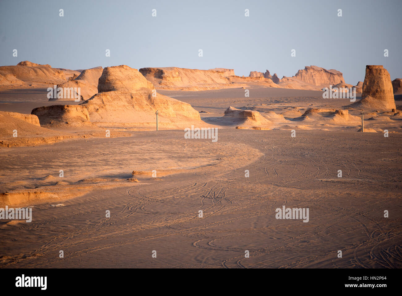 Dasht-e Lut desert, Kerman province, Iran Stock Photo - Alamy