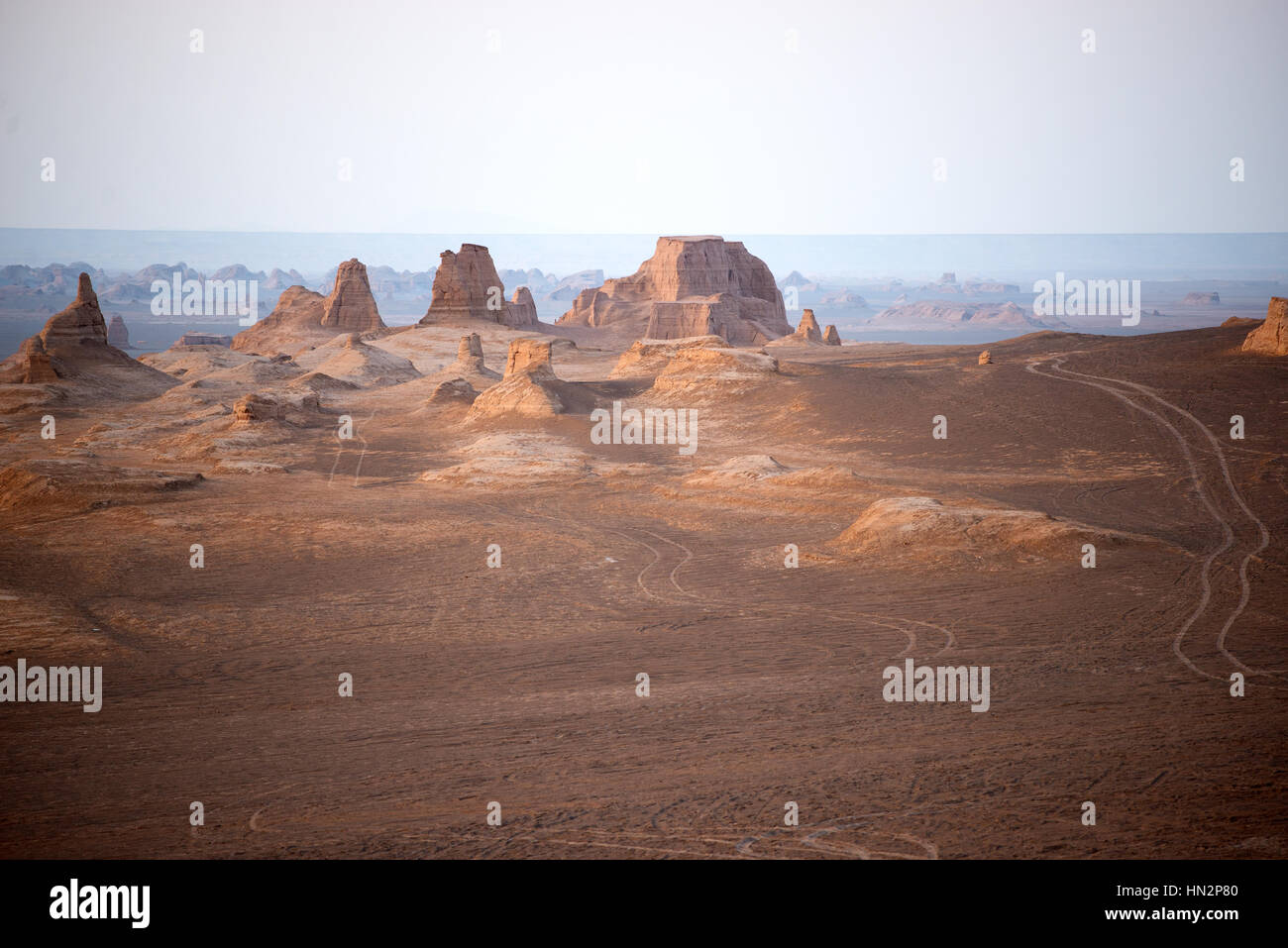 Dasht-e Lut desert, Kerman province, Iran Stock Photo - Alamy