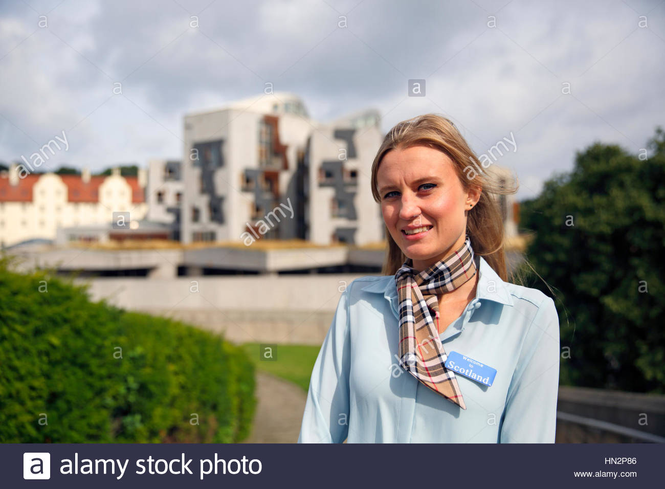 Scottish tourist guide hi-res stock photography and images - Alamy