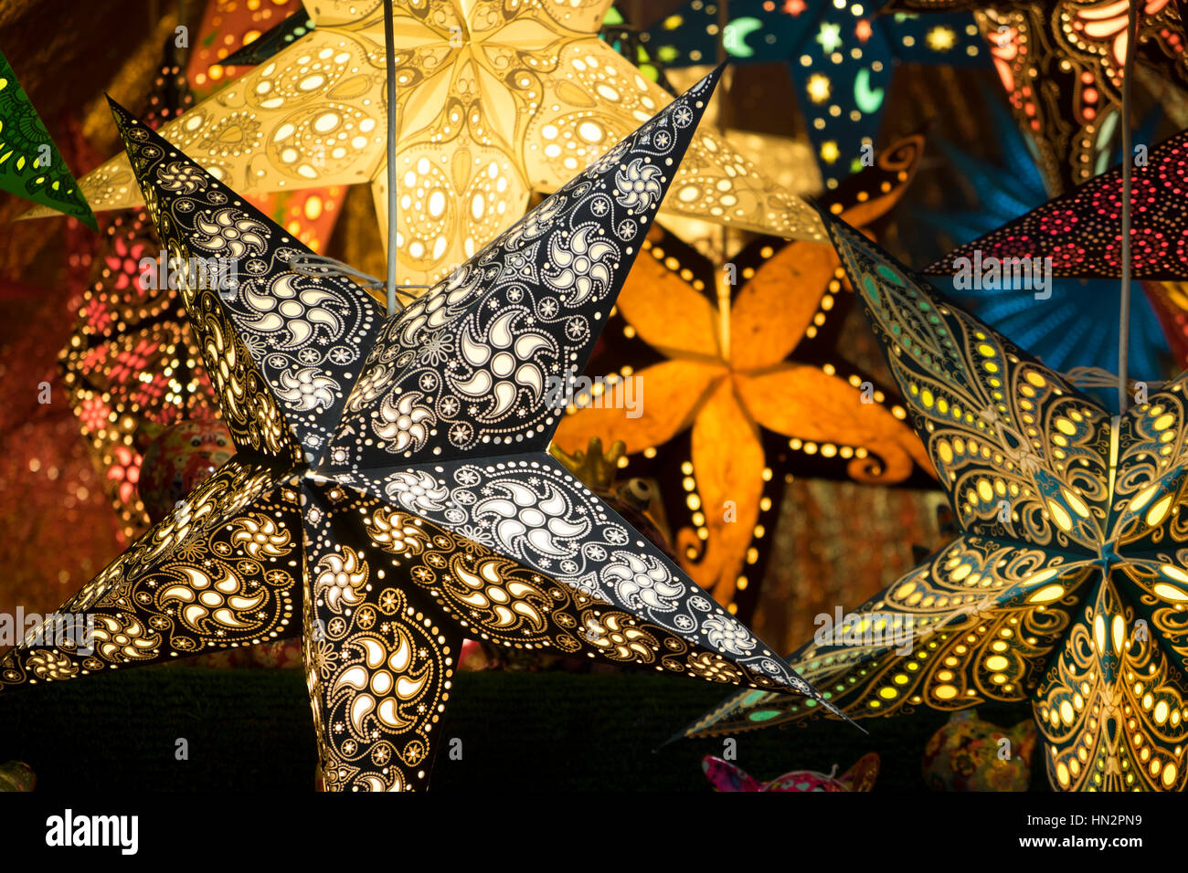 Star decorations hi-res stock photography and images - Alamy