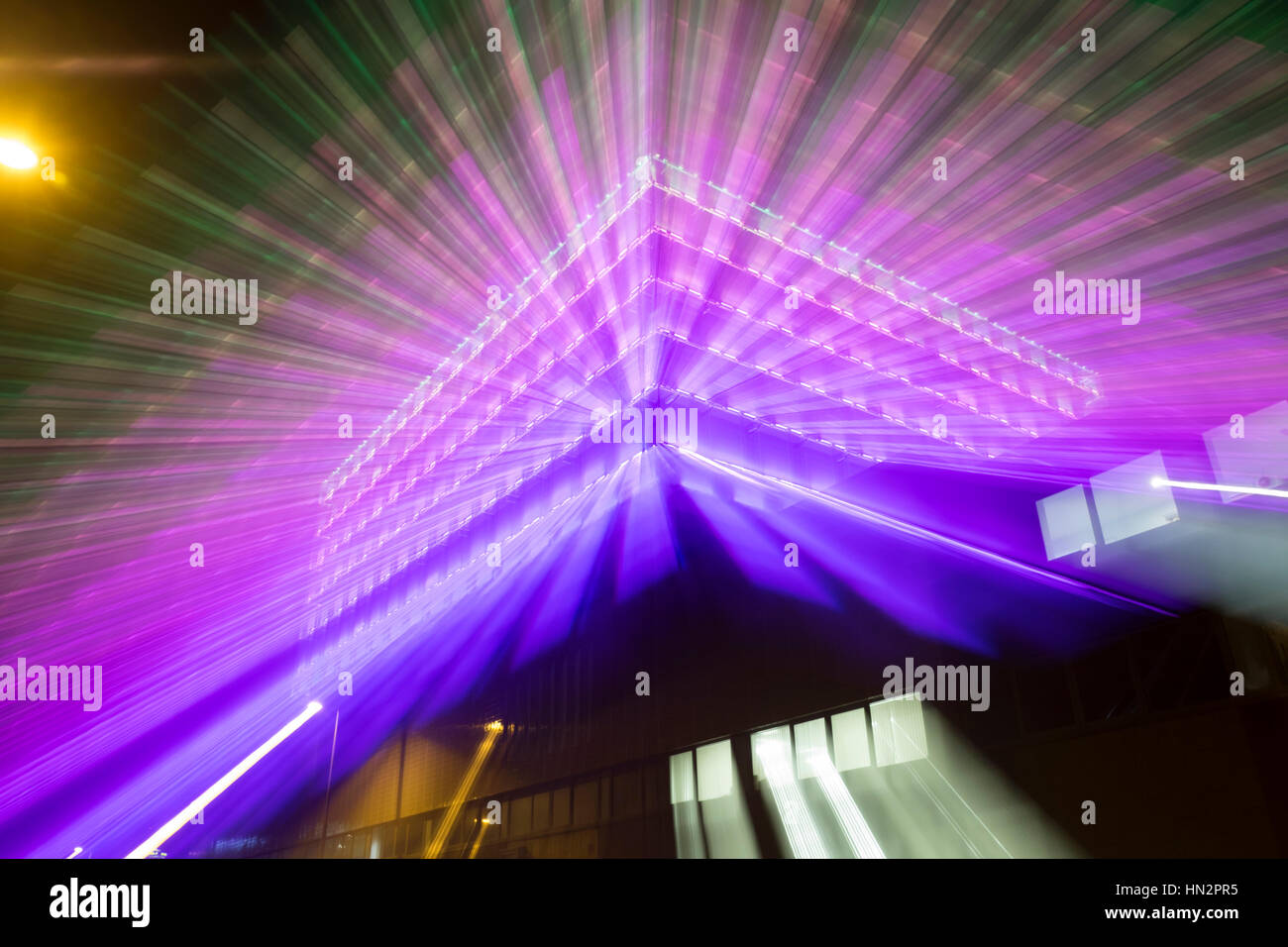 Colorful building in Liverpool Stock Photo - Alamy