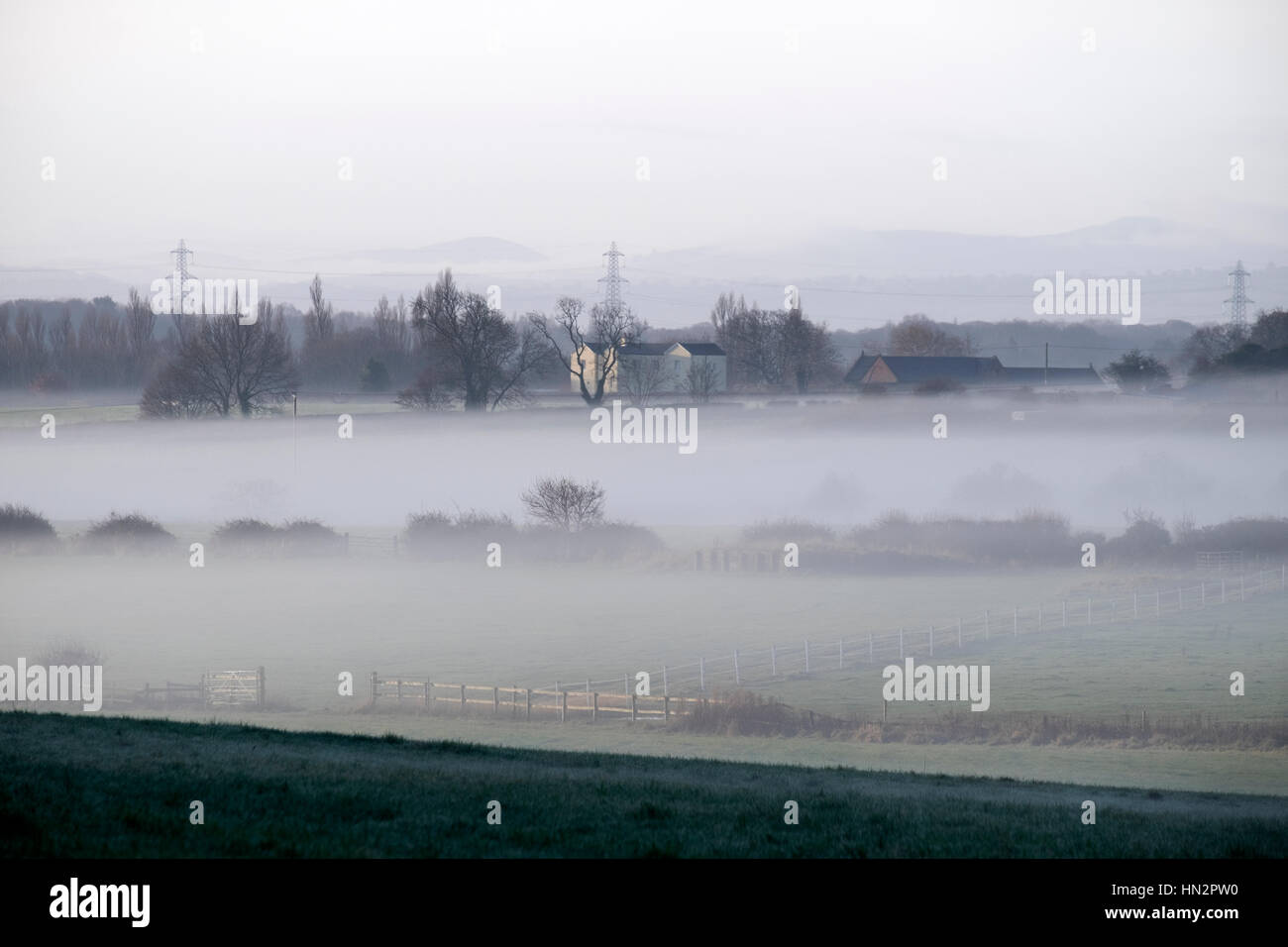 Morning countryside hi-res stock photography and images - Alamy