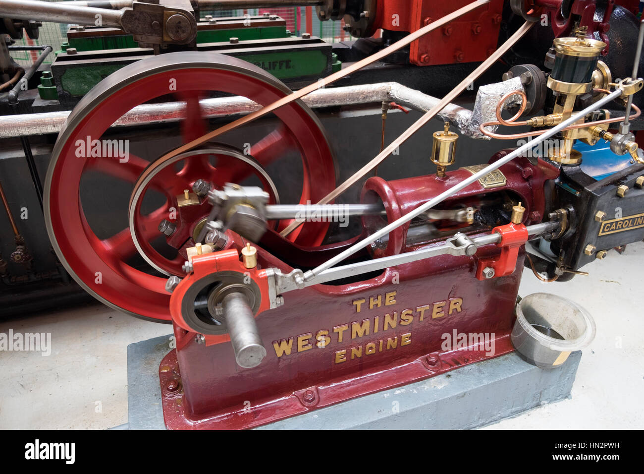 Old machine in museum Stock Photo - Alamy