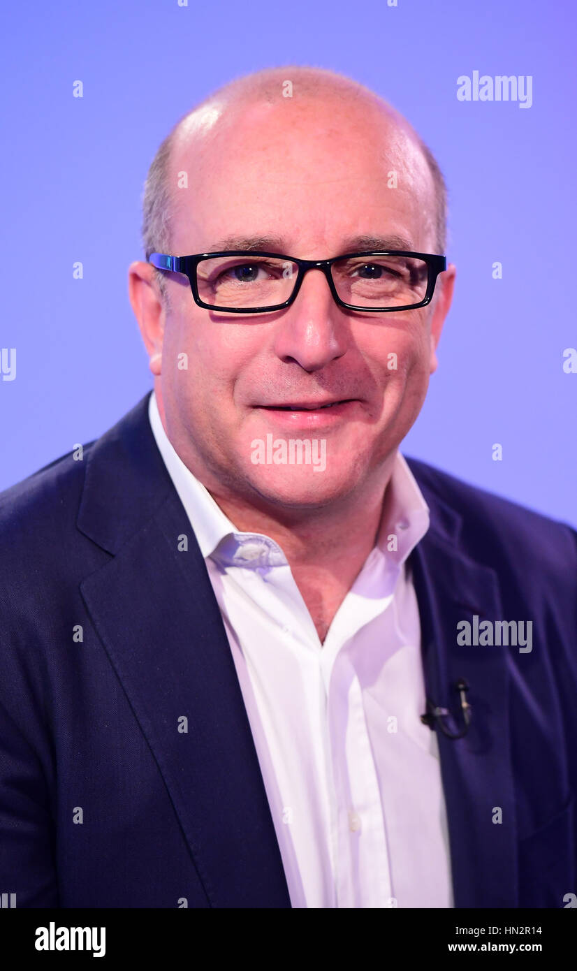 Paul McKenna speaking at a Build series event in London Stock Photo - Alamy
