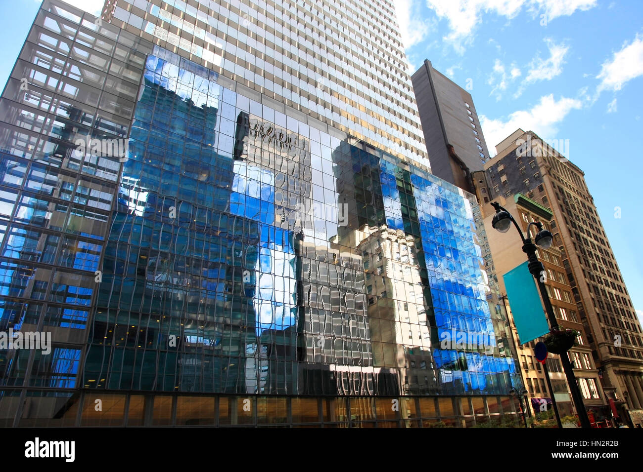 High buildings in New York. Manhattan Stock Photo - Alamy