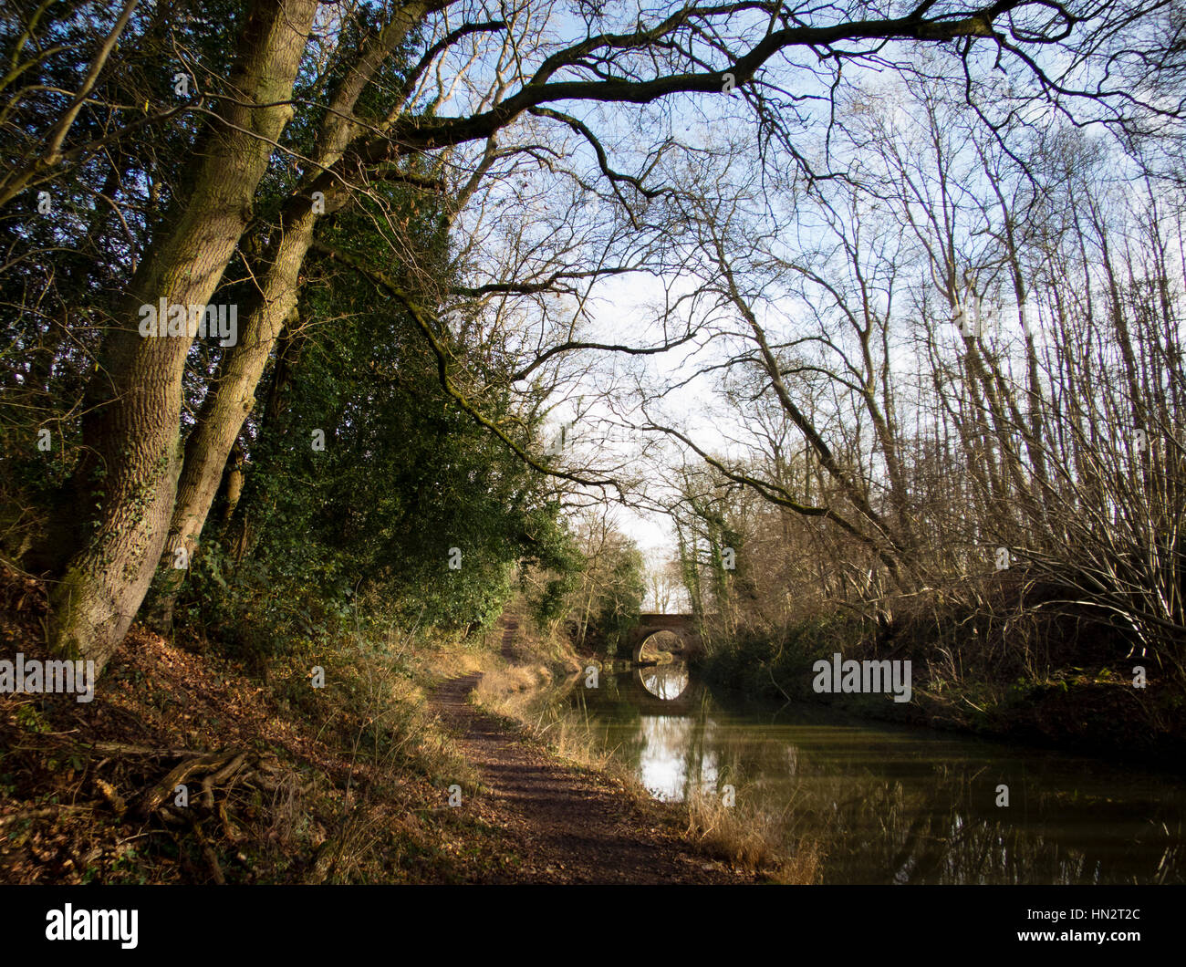 Basingstoke canal fleet hi-res stock photography and images - Alamy