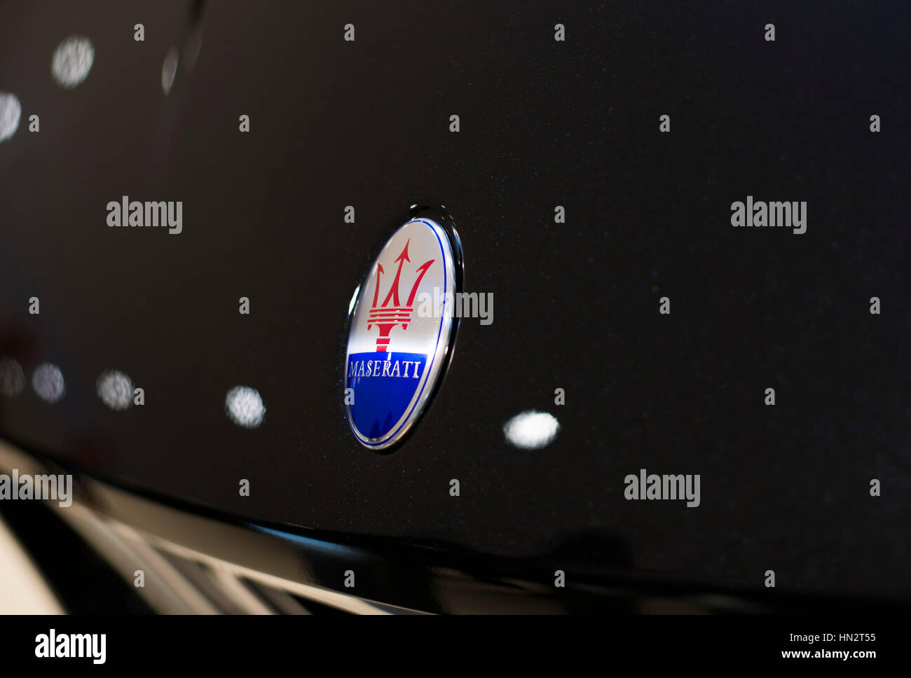 Maserati badge hi-res stock photography and images - Alamy