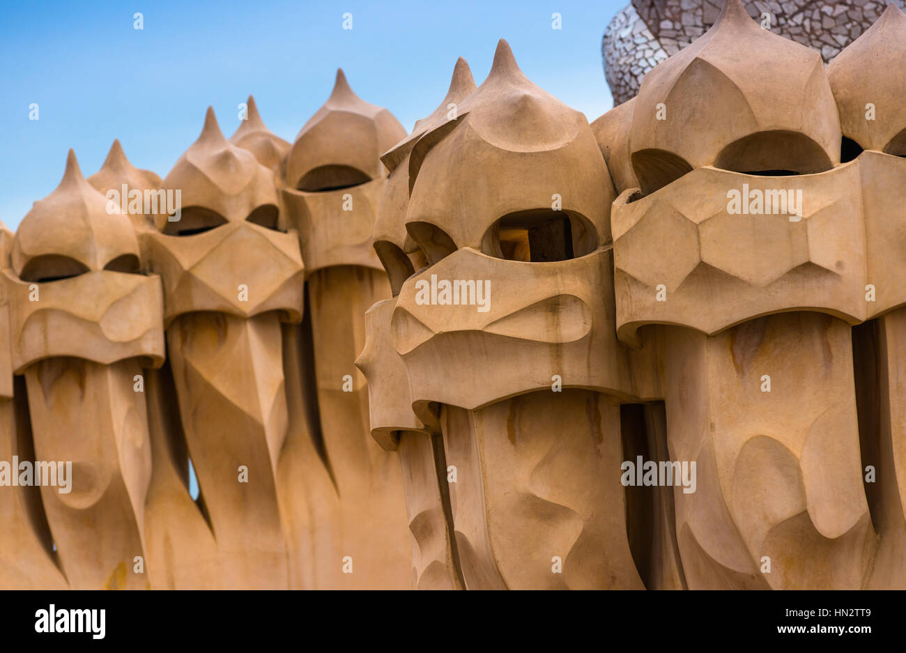 Spanish chimneys hi-res stock photography and images - Alamy
