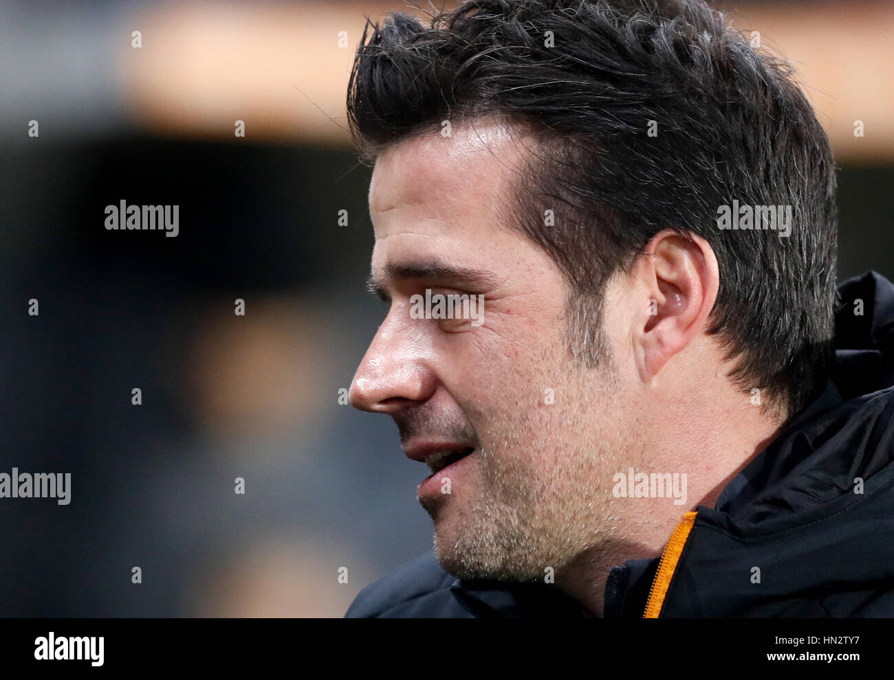 Hull City manager Marco Silva Stock Photo - Alamy