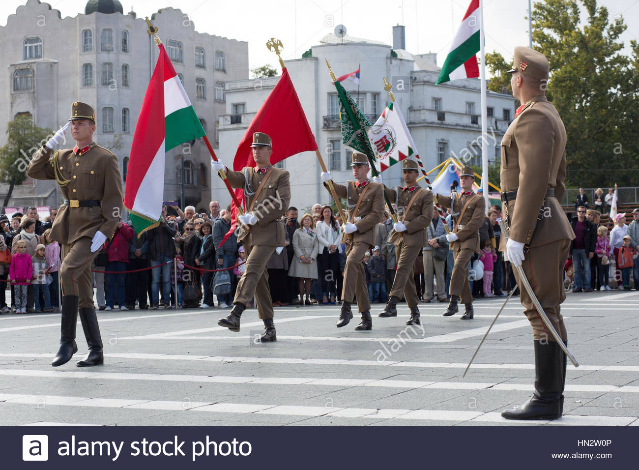 Hungarian soldiers hungary hi-res stock photography and images - Alamy