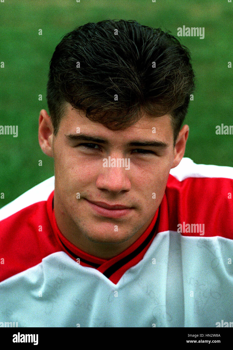TOMMY MOONEY SCARBOROUGH FC 30 July 1990 Stock Photo - Alamy