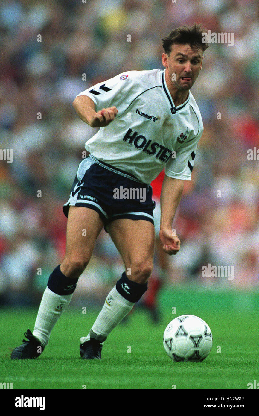 PAUL ALLEN TOTTENHAM HOTSPUR FC 01 September 1990 Stock Photo - Alamy