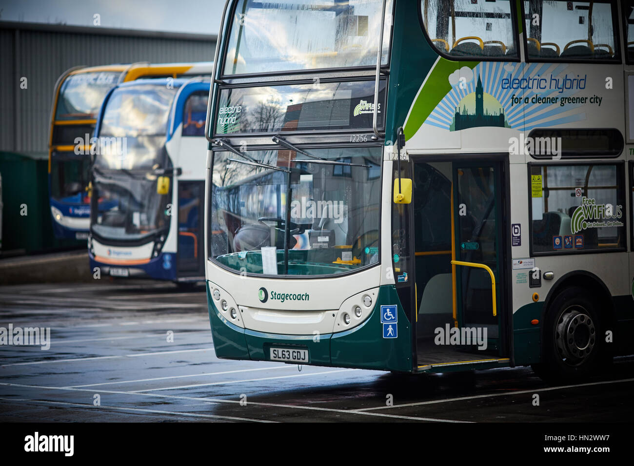 Stagecoach bus depot hi-res stock photography and images - Alamy