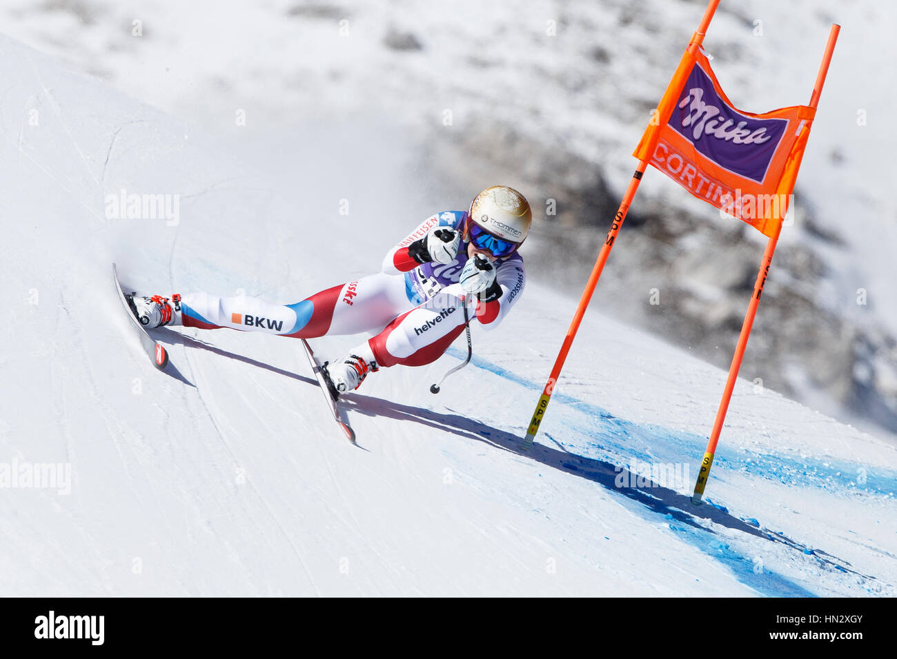 Cortina d’Ampezzo, Italy 28 January 2017. GISIN Michelle (Sui ...