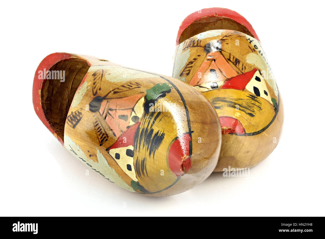 Vintage dutch shoes Cut Out Stock Images & Pictures - Alamy