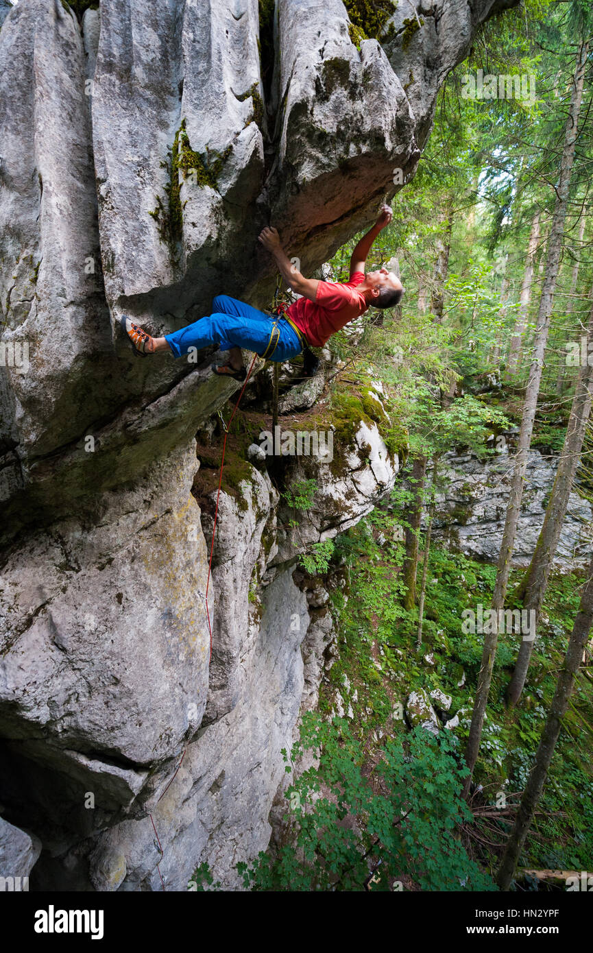 Difficult climbing conditions hi-res stock photography and images - Alamy