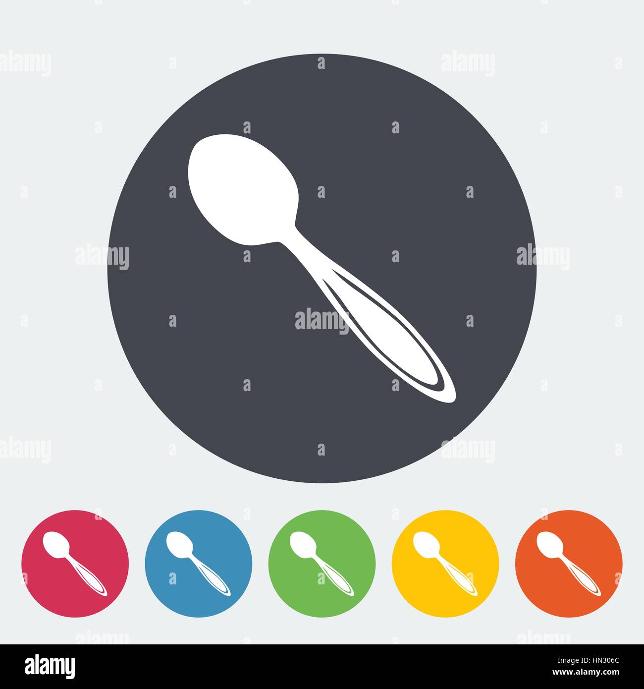 Tablespoon flatware Stock Vector Images - Alamy