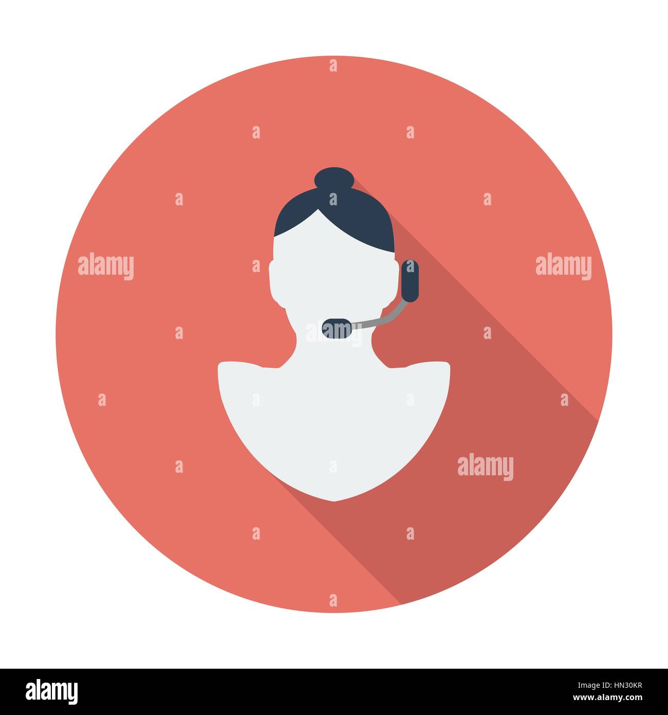 Single female customer Stock Vector Images - Alamy