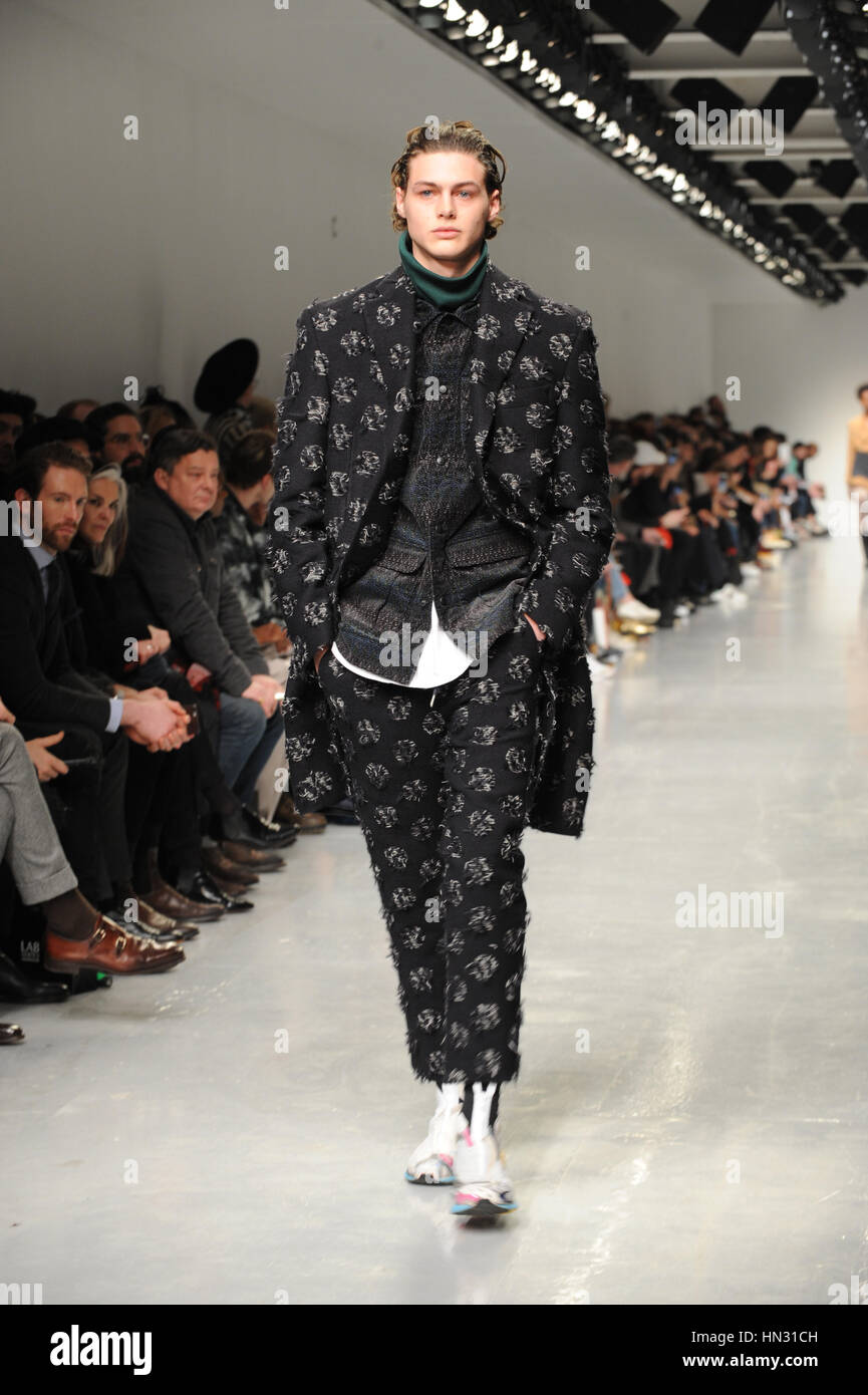 London Fashion Week Men's - Casley Hayford - Catwalk and Front Row ...