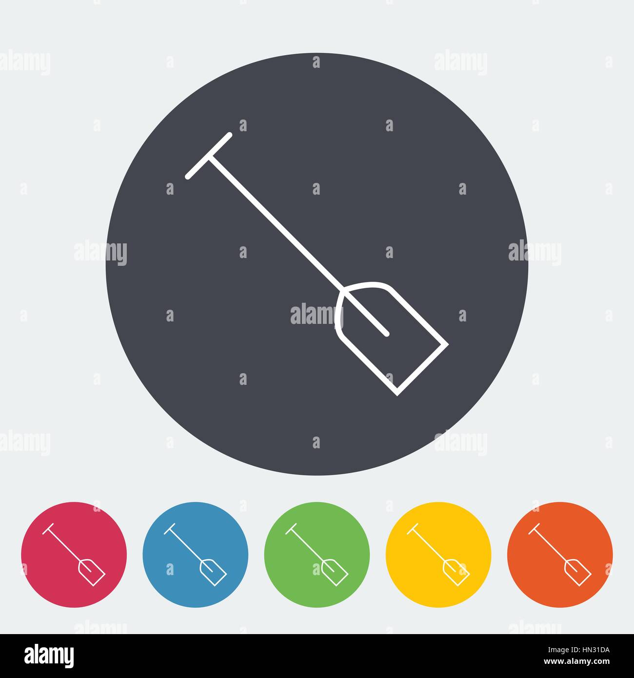 Blade paddle Stock Vector Images - Alamy