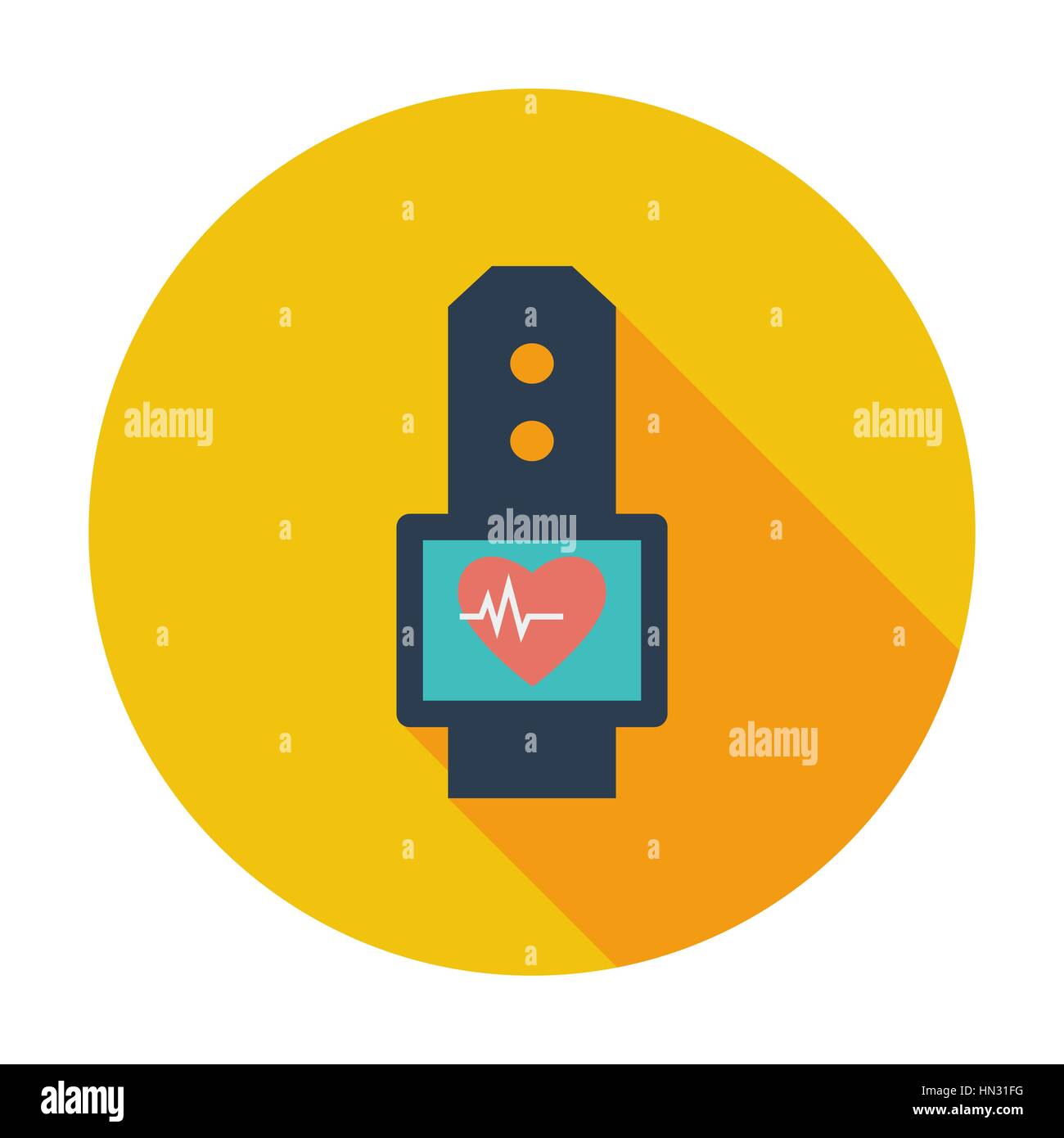 Pulsometer Stock Vector Images - Alamy