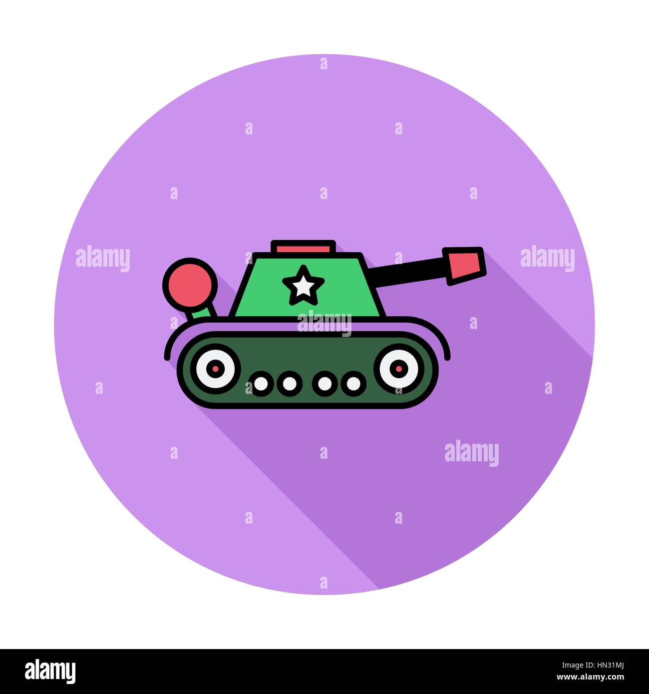 Tank caterpillar track Stock Vector Images - Alamy