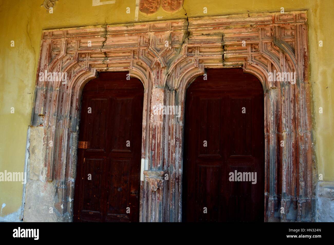 Fortified medieval saxon church Biertan, Transylvania Stock Photo - Alamy