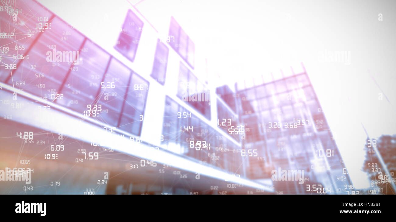 Modern skyscraper red white angle hi-res stock photography and images ...