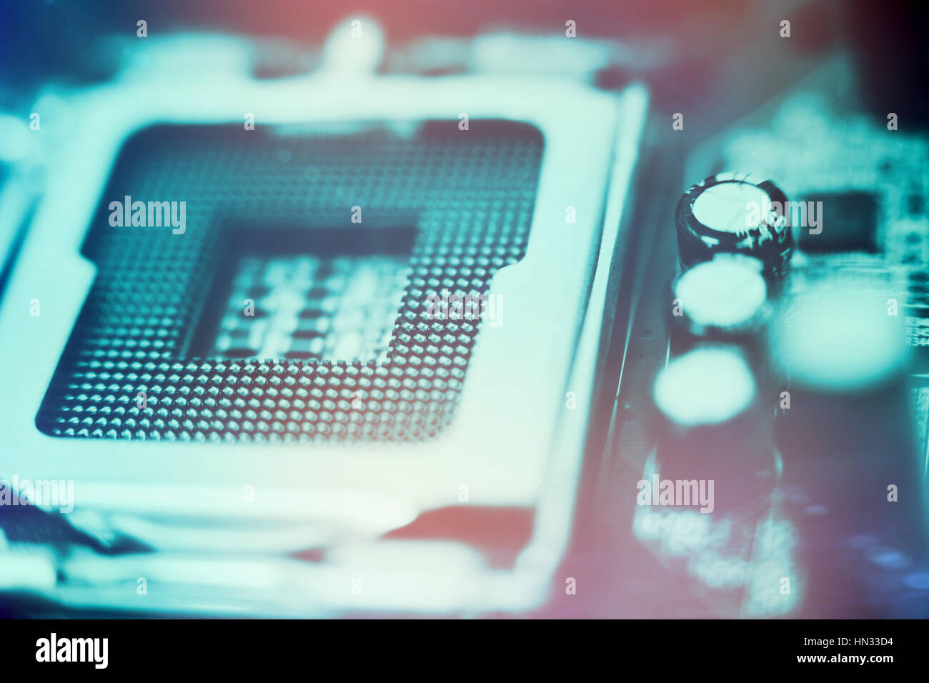 Detailed close up motherboard hi-res stock photography and images - Alamy