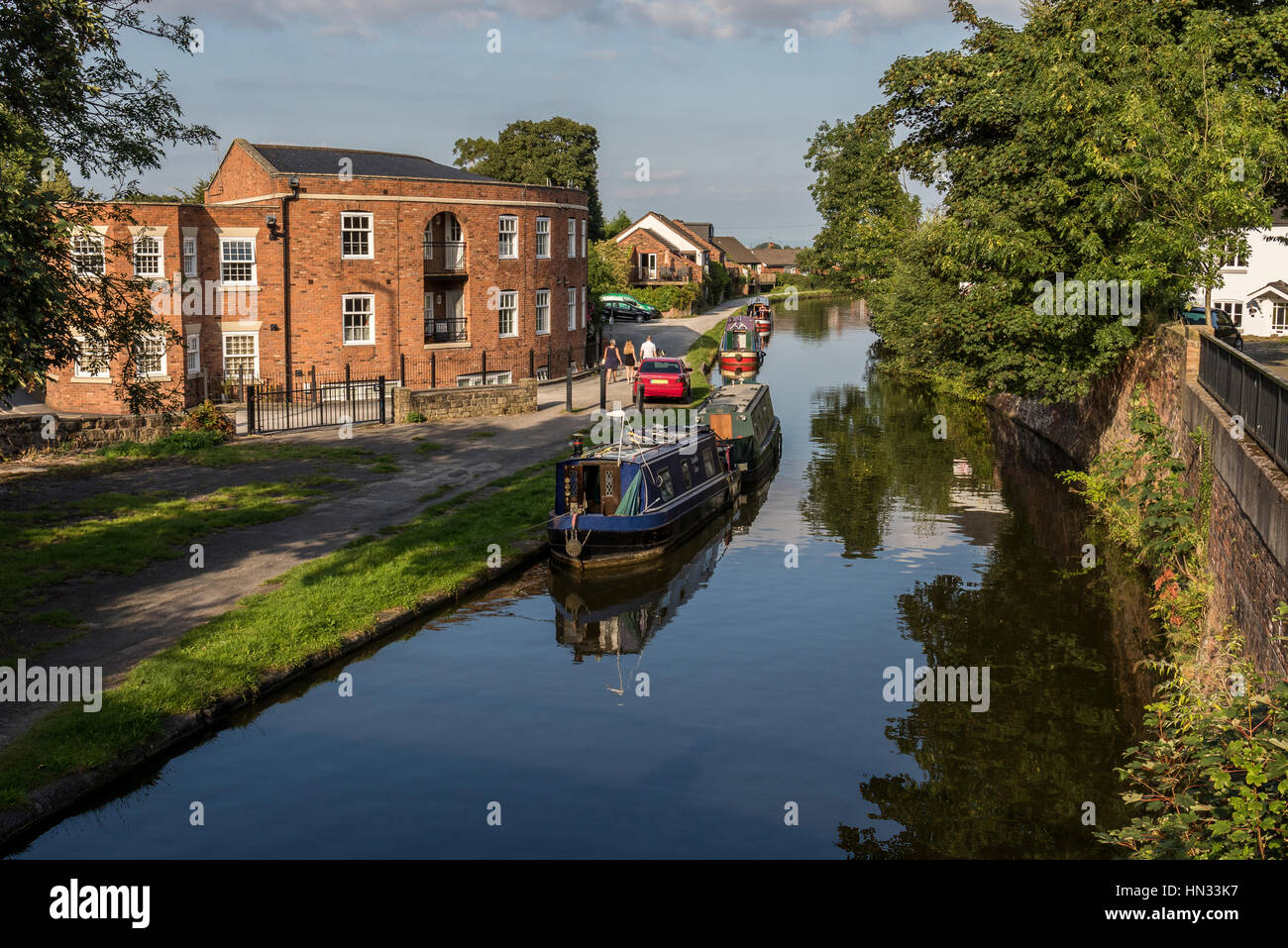 Bridgewater Canal at Lymm, Cheshire, UK Stock Photo - Alamy