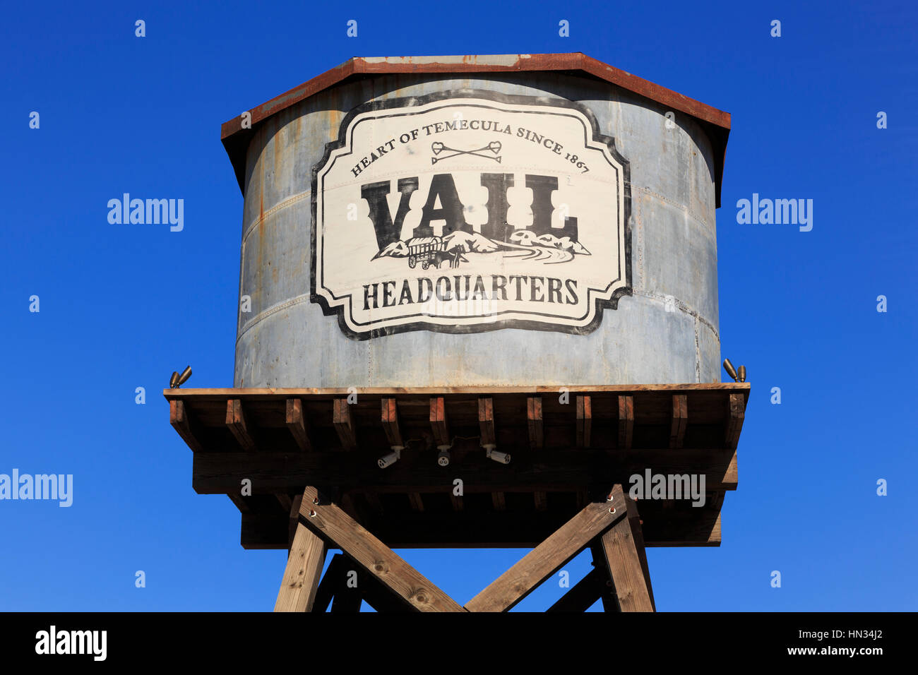 Vail Headquarters Heritage Park, Temecula, California, USA Stock Photo ...